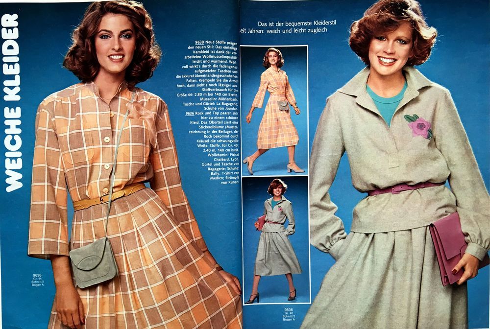 Парад моделей Burda Moden № 1/1978: Новости магазинов в журнале Ярмарки Мастеров