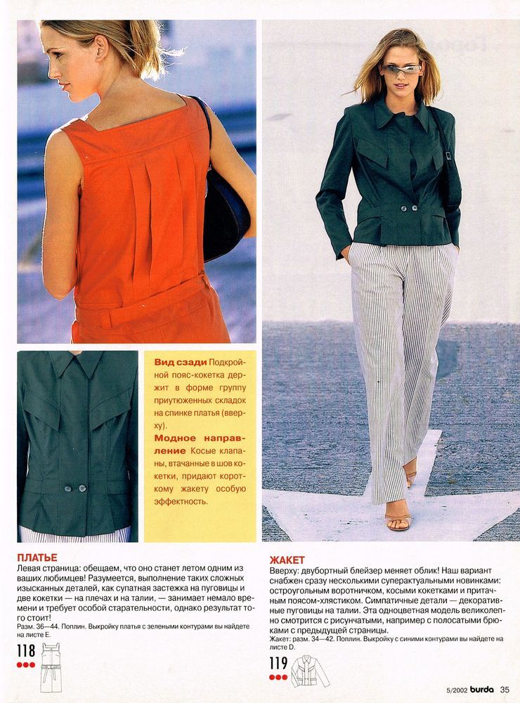 Парад моделей Burda Moden № 5/2002