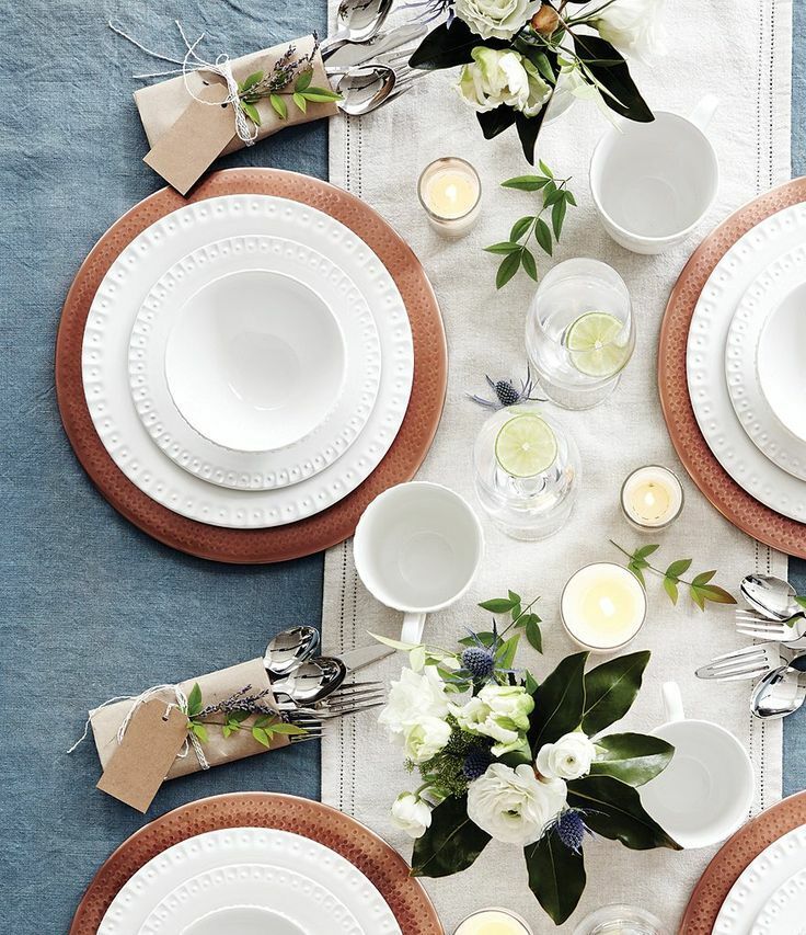 Яркие идеи сервировки летнего стола