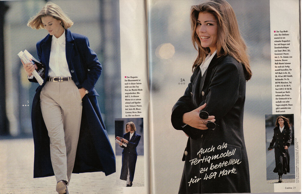 Carina Burda 10 1993 (октябрь): Персональные записи в журнале Ярмарки Мастеров