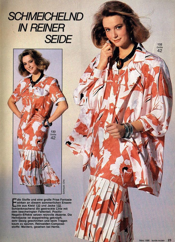 Парад моделей Burda Moden № 3/1986: Новости магазинов в журнале Ярмарки ...