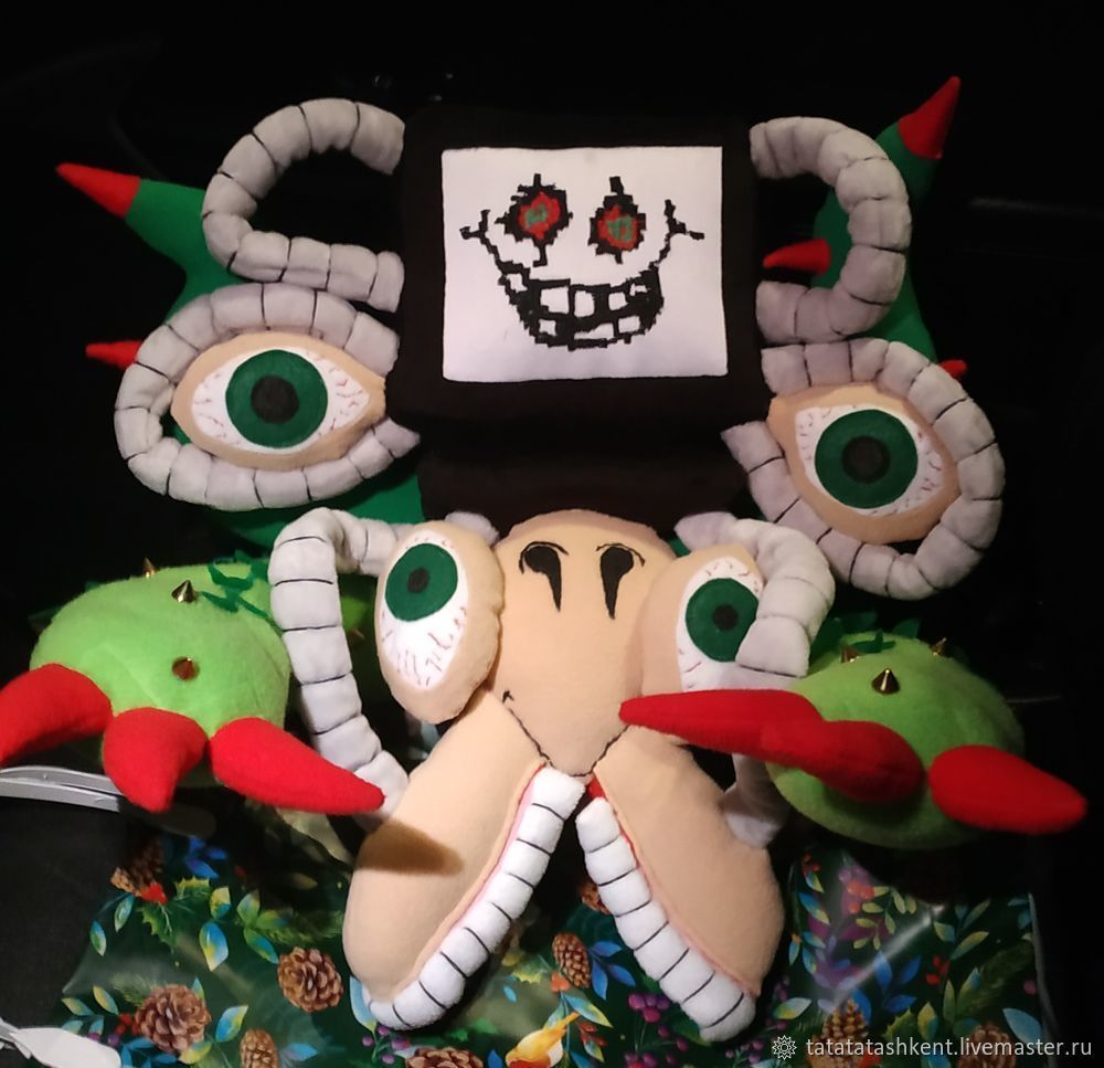 Мастер-класс Шьём Photoshop Omega Flowey своими руками с ФОТО и Видео