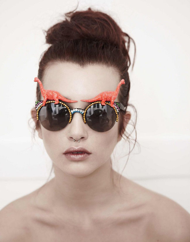 On The Darker Side 35 Extravagant And Weird Sunglasses Fashion Style