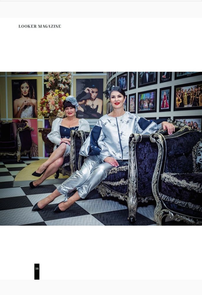 Публикация в модном журнале Looker Magazine Милан Италия