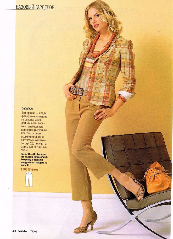 Парад моделей Burda Moden № 7/2006