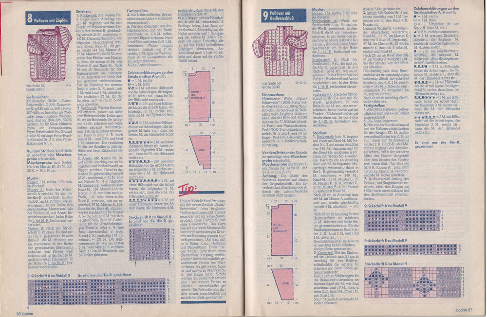 Carina Burda 10 1993 (октябрь): Персональные записи в журнале Ярмарки Мастеров