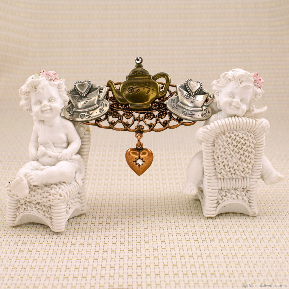 Винтажные броши с чайничками. Ч.2: Новости магазинов в журнале Ярмарки ...
