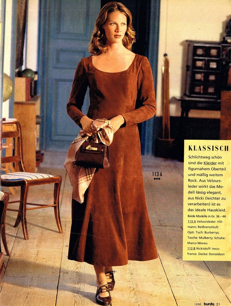 Парад моделей Burda Moden № 12/1995 | Журнал Ярмарки Мастеров