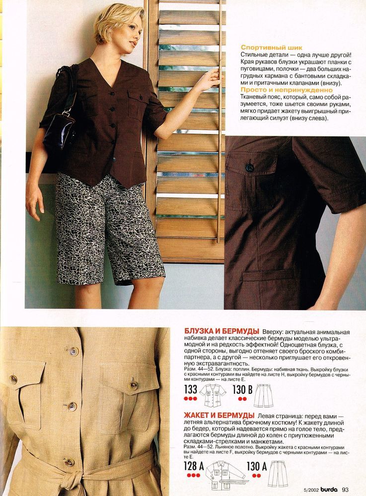 Парад моделей Burda Moden № 5/2002