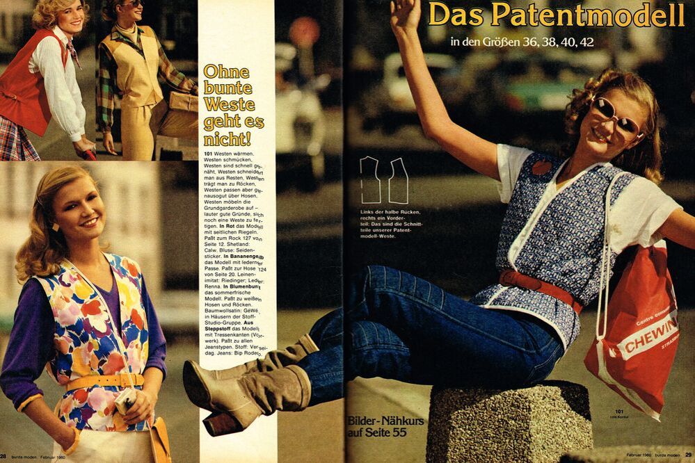 Журнал Burda Moden № 2/1980 купить