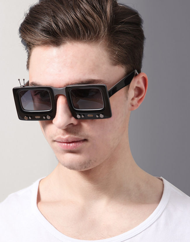 On The Darker Side 35 Extravagant And Weird Sunglasses Fashion Style