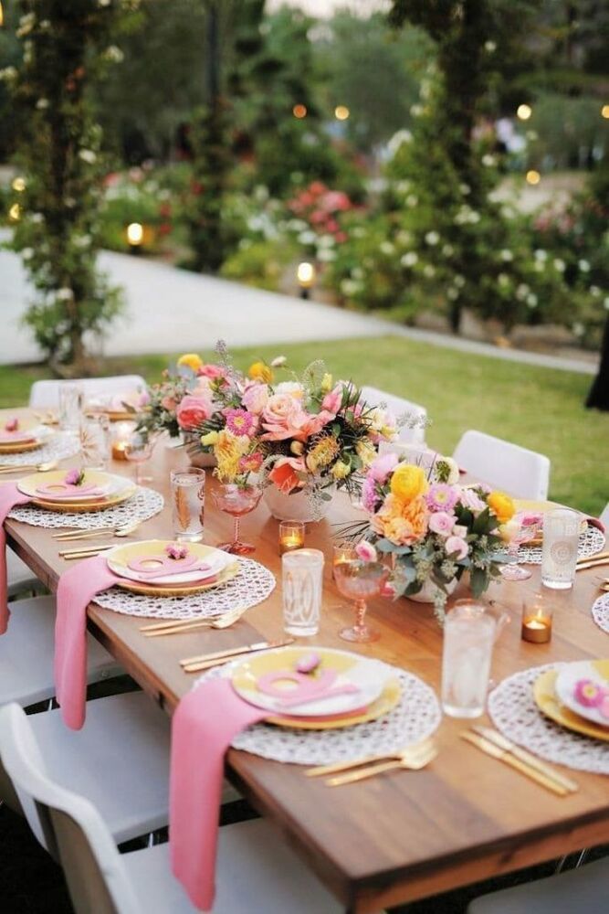 Яркие идеи сервировки летнего стола