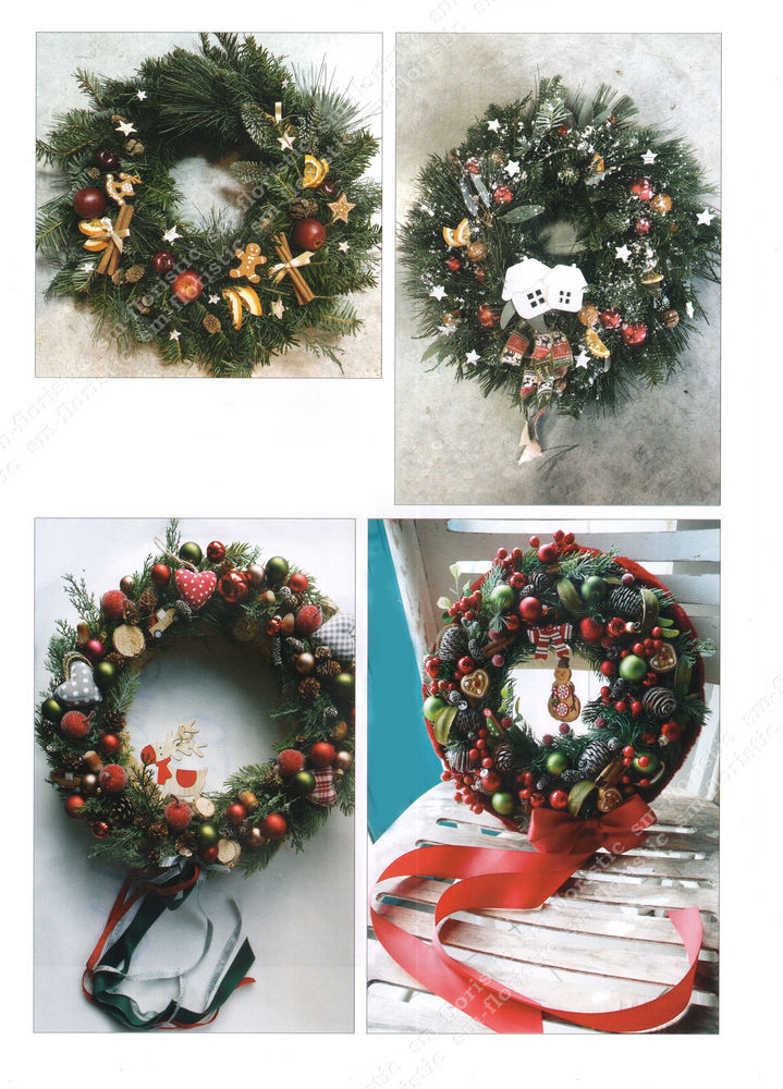 Новогодние веночки | Журнал Ярмарки Мастеров