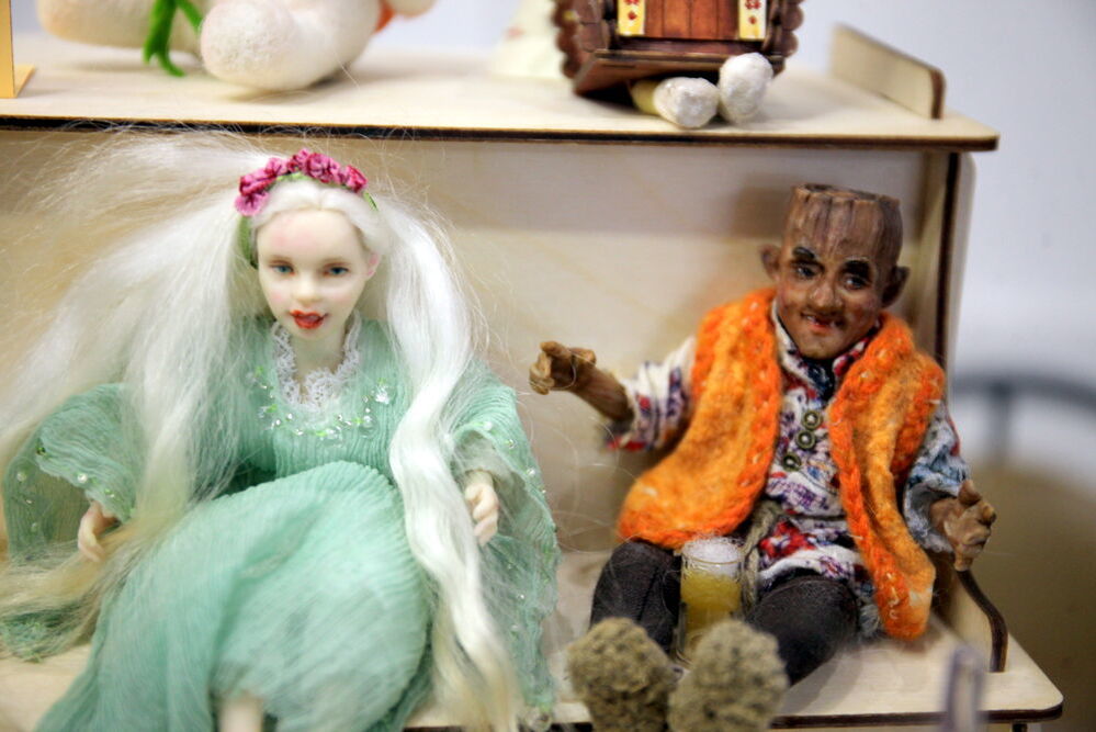 Стенд Людмилы Багрянцевой на выставке «Праздник кукол. Кремль в ...