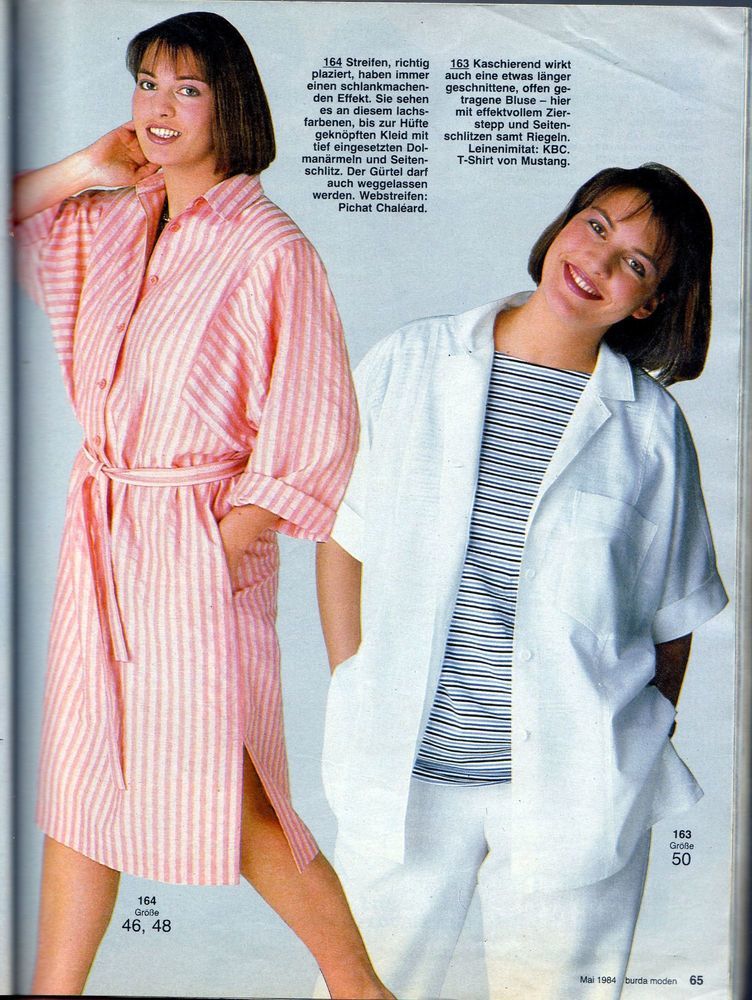 Парад моделей Burda Moden № 5/1984