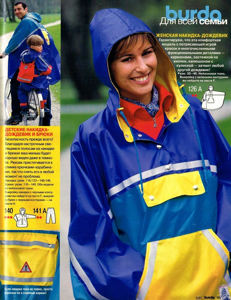 Парад моделей Burda Moden № 8/1997