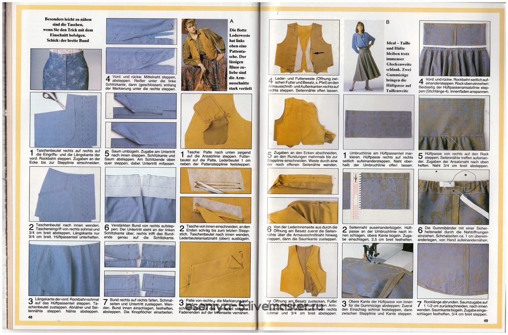 Burda Special Шить легко и быстро 1986 E875