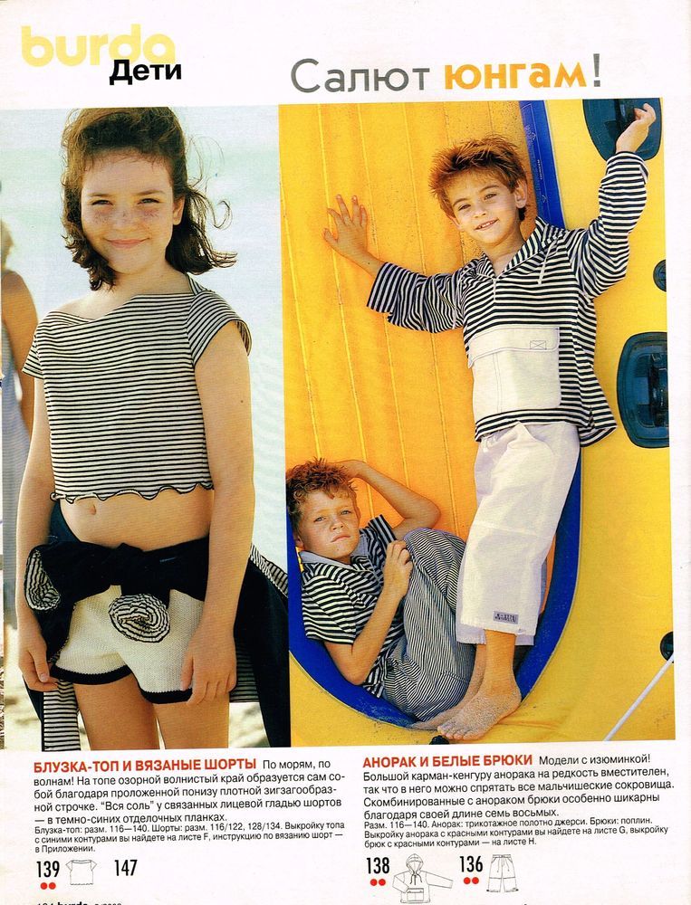 Парад моделей Burda Moden № 5/2002