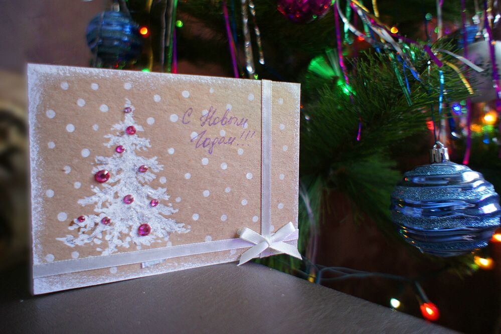 12 Идей Новогодних открыток