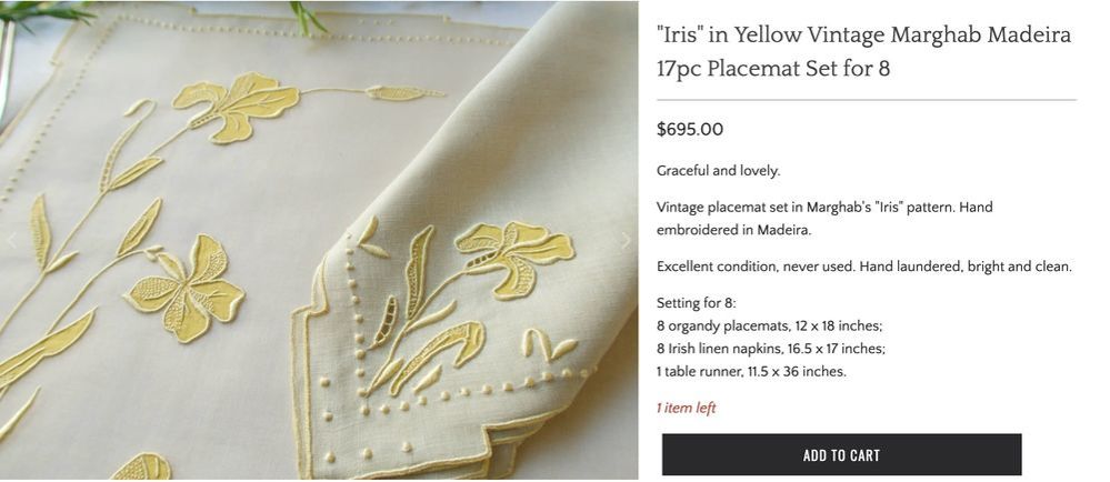 Восхитительные вышивки Мадейры. Часть 2. Marghab