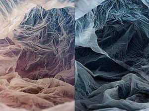 Горы, горы, или Пейзажи из пластиковых пакетов от Vilde J. Rolfsen