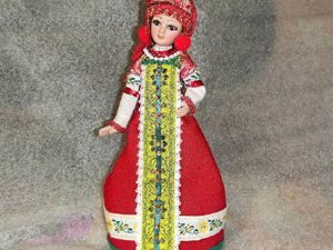 Мои куклы в костюмах Московской губернии