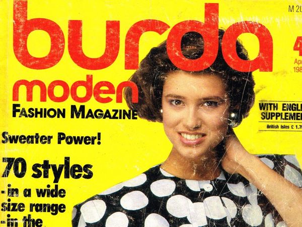 Парад моделей Burda Moden № 4/1985: Новости магазинов в журнале Ярмарки Мастеров