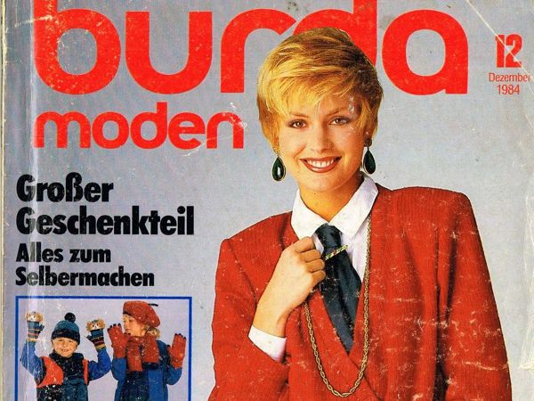 Парад моделей Burda Moden № 12/1984