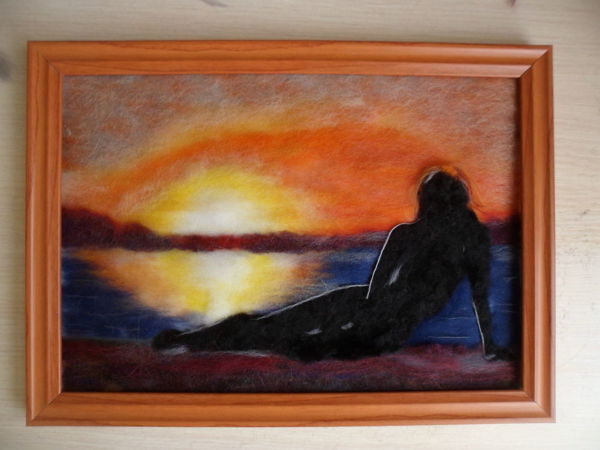 Woolen watercolor StaR | Журнал Ярмарки Мастеров