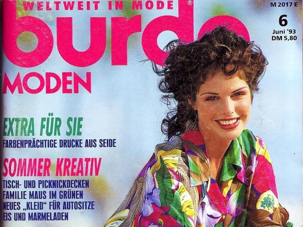 Burda Moden № 6/1993. Технические рисунки